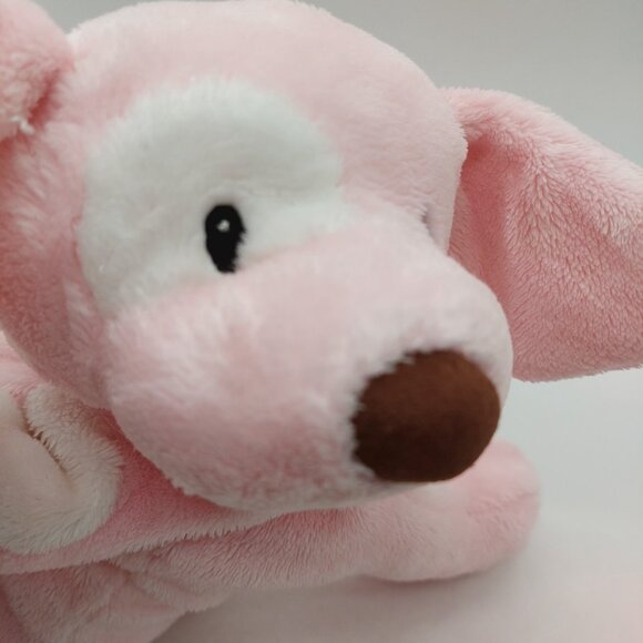 Gund | Toys | Baby Gund Spunky Puppy Dog Pink White 9 Sewn Eyes Stuffed ...